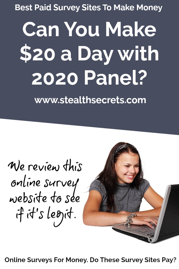 20|20 Panel Review: Is It Legit Or A Scam? - The Side Hustle Site